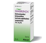 Simbrinza is intended for the reduction of intraocular pressure