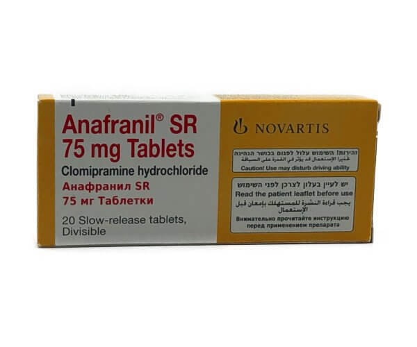 Anafranil Side Effects and Uses – Buy Online from IsraelPharm