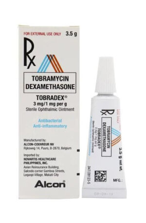 Buy Tobradex: Effective Antibiotic and Steroid Ointment