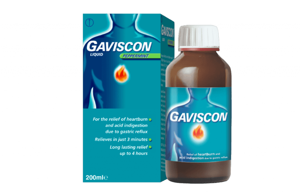 Get Gaviscon online – Dual Action for Acid Reflux Relief